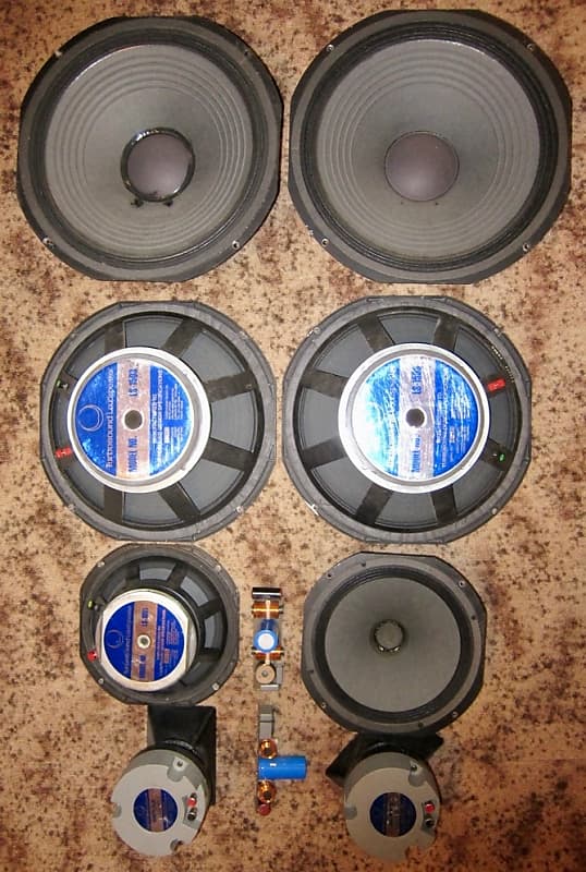 Turbosound TMS2 OEM replacement speakers | Reverb
