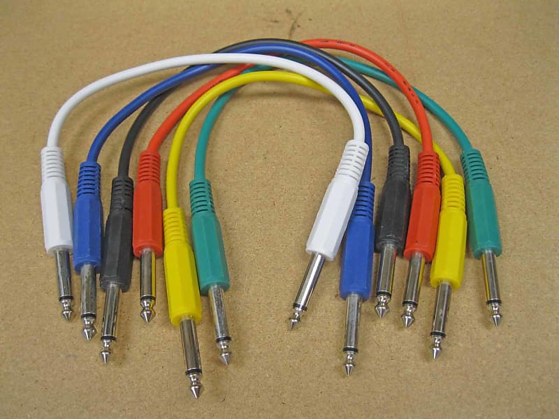 Molded 1’ Patch Cord Set | Reverb