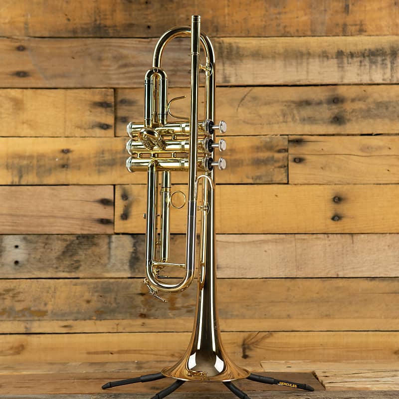 Besson BE1000L Step Up Trumpet - Gold Lacquer | Reverb