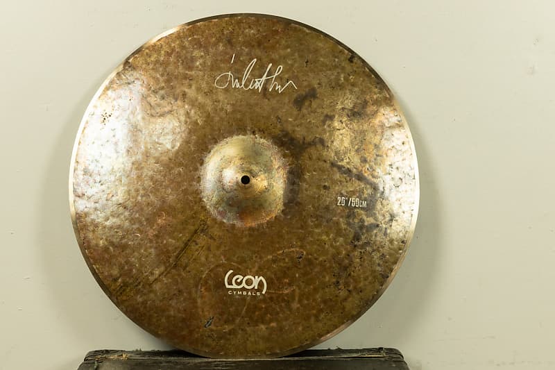 Leon 20" Dark Full Raw Small Bell Crash Ride Cymbal 1530g | Reverb