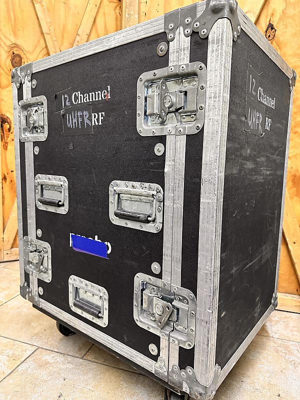 ATA 16U 16 Space Amp Rack w/Casters 21" Shell, Rear Rack | Reverb