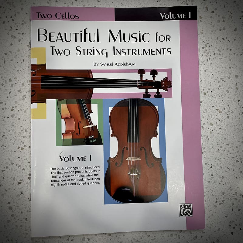 Alfred Beautiful Music for Two String Instruments Cello - | Reverb