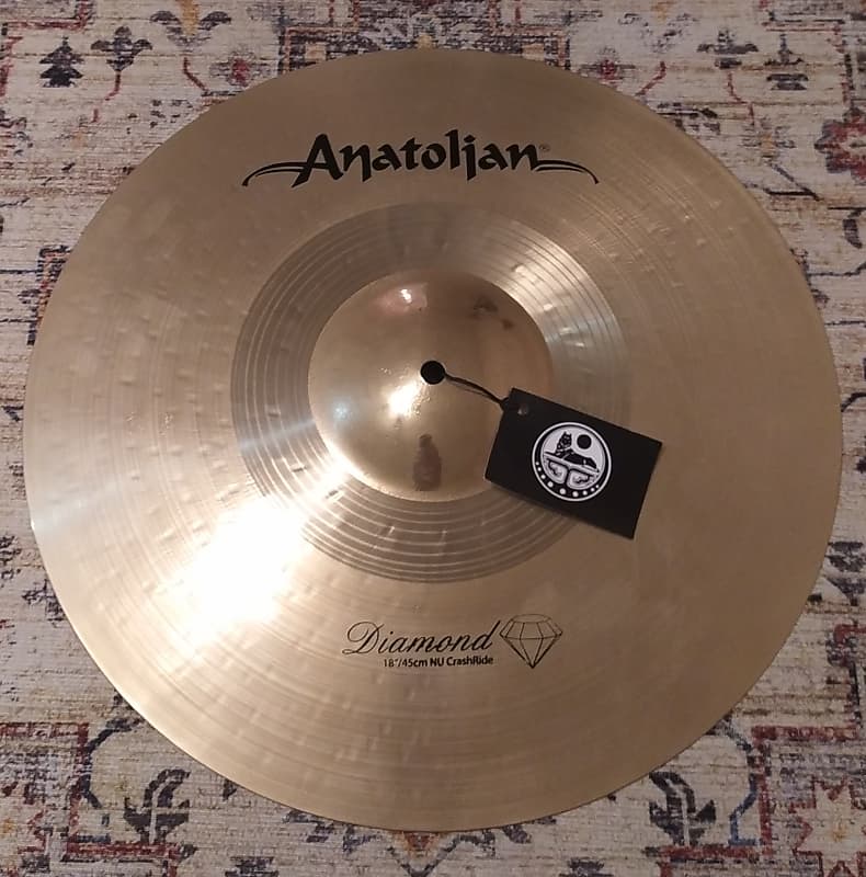 Anatolian Cymbals 18" Diamond NU Crash/Ride - 1566g | Reverb