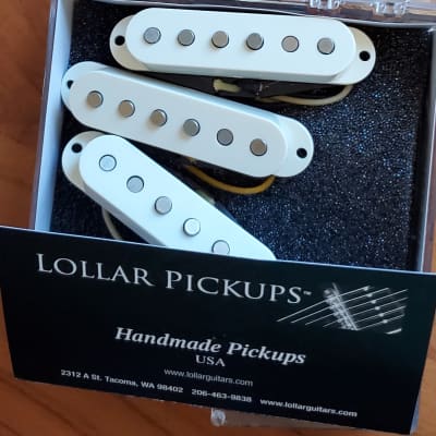 Lollar Pickups Vintage Tweed Strat set - staggered poles - | Reverb