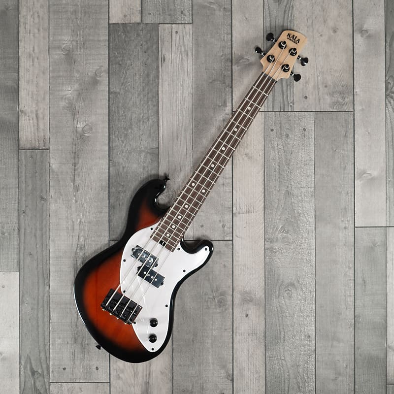 Kala Solid Body U-Bass Tobacco Burst - Mini Bass! | Reverb