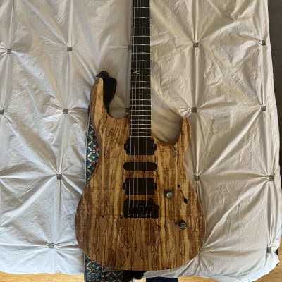 Kiesel DC 2023 - Spalted Maple Top /Natural Satin Matte | Reverb