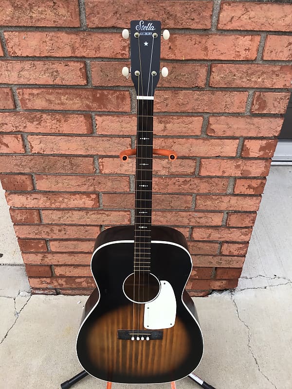 Harmony H929TG "Stella" 4 String Tenor Guitar | Reverb