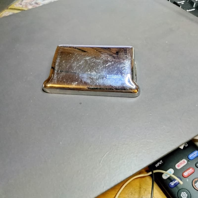 1960s Fender Strat Bridge cover known as the ash tray - | Reverb
