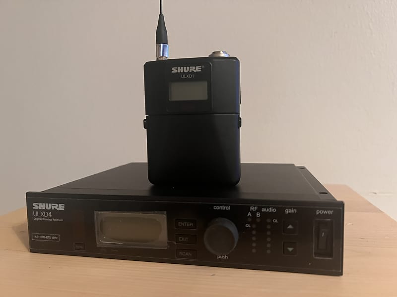 Shure ULXD4 + ULXD1 K51 receiver transmitter bundle | Reverb