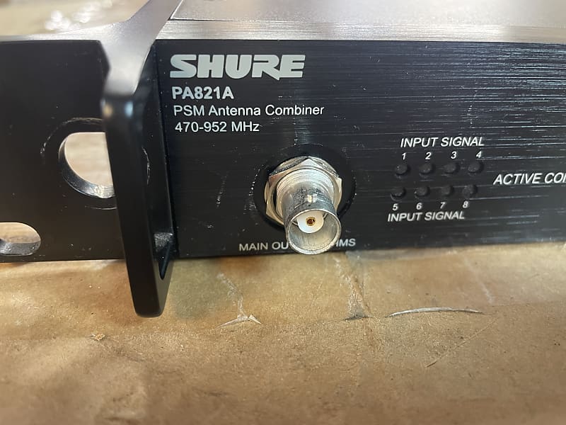 Shure PA821A 8 channel wireless IEM Combiner | Reverb