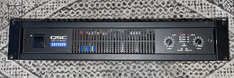 QSC CX1202V 2-Channel 70V Direct Power Amplifier | Reverb