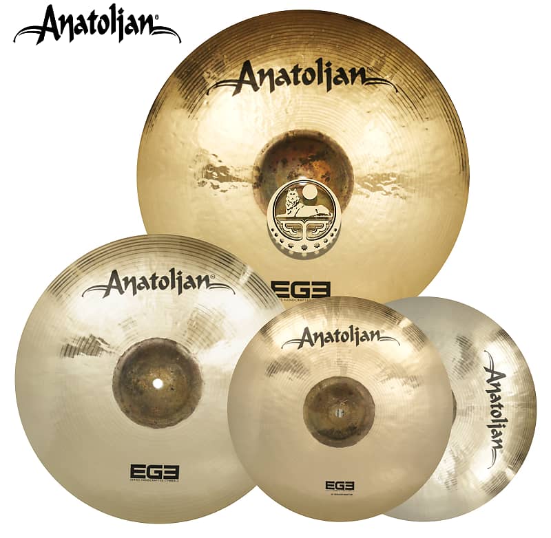 Anatolian Cymbals Ege Series Cymbal Pack Box Set | Reverb