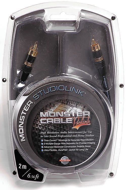 Monster StudioLink Prolink Audio Interconnect Cable, 2m | Reverb
