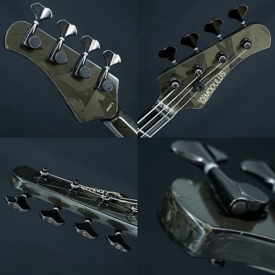 MODULUS [USED] FB4 Flea Bass (Silver) '06 | Reverb