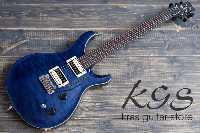 Tokai LG-124Q SBL 2009 See-thru Blue | Reverb