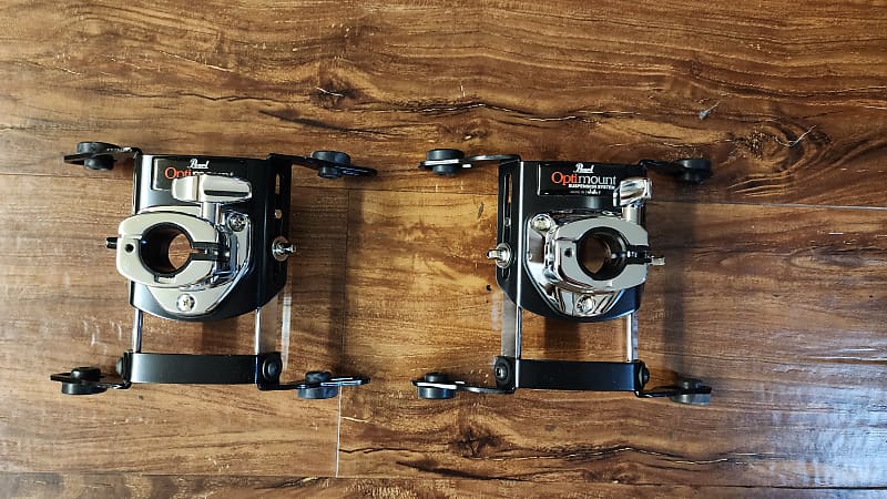 QTY 2 Pearl OPT0708/C 7-8" Optimount Suspension System 2010s | Reverb