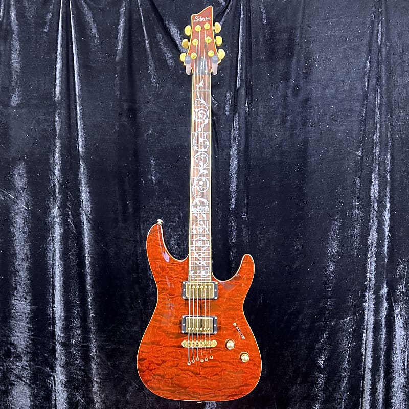 Schecter Diamond Series C1 Classic 2002 - Antique | Reverb