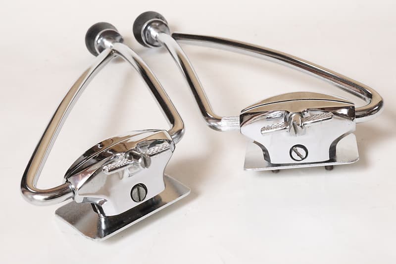 Sonor Champion Phonic Bass Drum Legs (Spurs) & Mounts - 1970s | Reverb