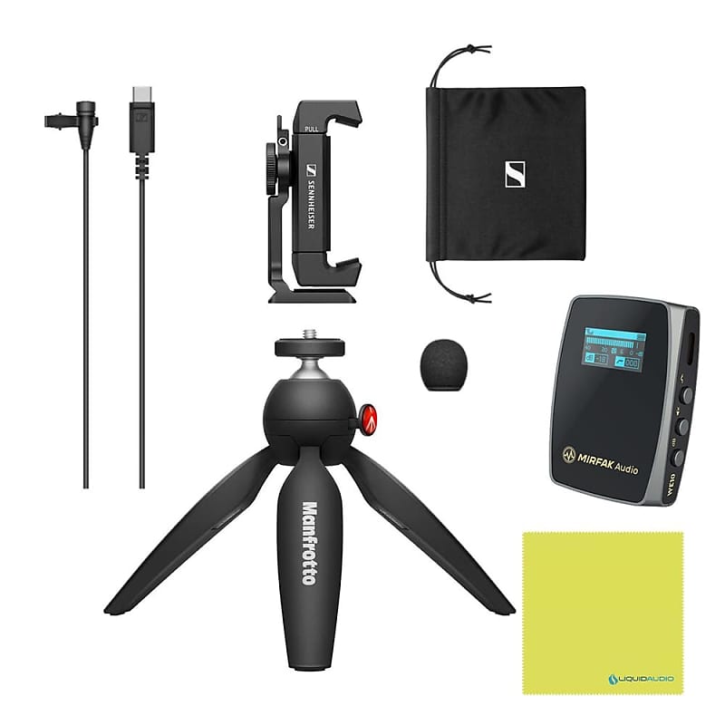 Liquid Audio Sennheiser XS Lav USB-C Mobile Kit for Vloggers | Reverb