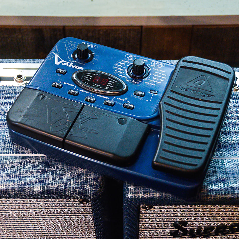 Behringer V-Amp Multi-Effect Unit - Blue | Reverb