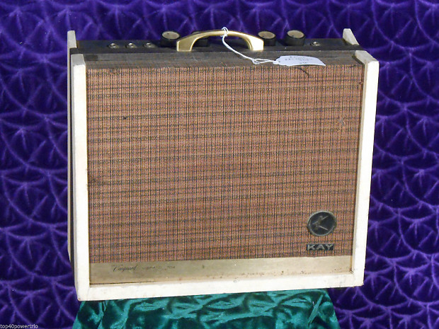Kay 704 Suitcase Guitar Amp 704 Vanguard Tremolo Vintage | Reverb