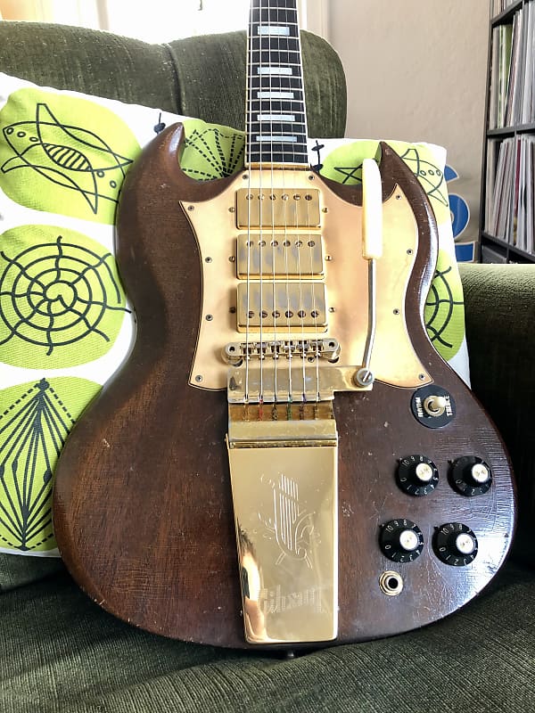 Gibson SG Custom 1969 Walnut | Reverb