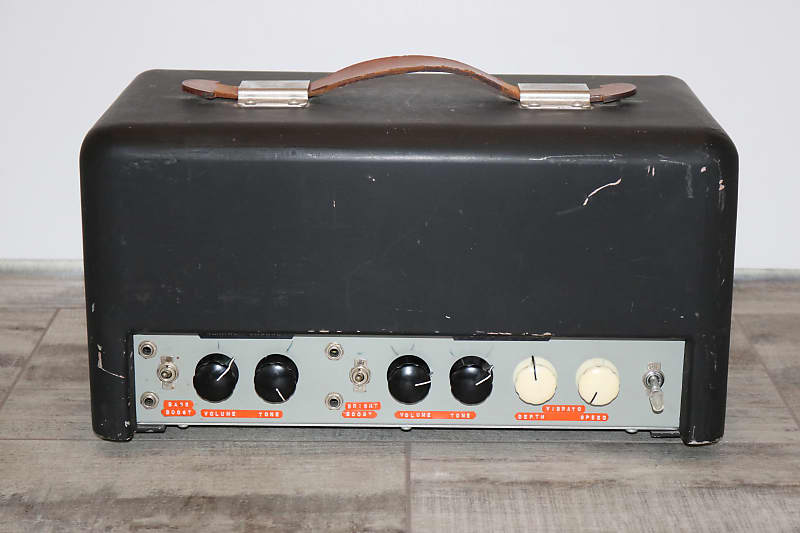 Vintage Custom Built Guitar Tube Amp - Metal Cabinet - | Reverb Canada
