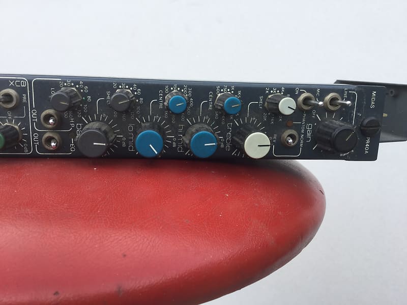 Midas Pro 40 channel strip 80's | Reverb