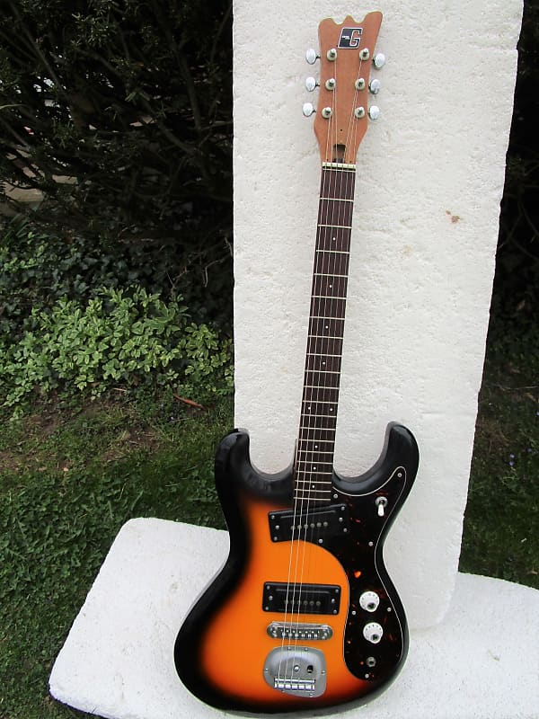 Guyatone LG-127T Mosrite Copy Guitar, 1960's, Japan, | Reverb Canada