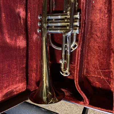 Reynolds Model 60 Professional Cornet 1950's - Brass, Nickel | Reverb