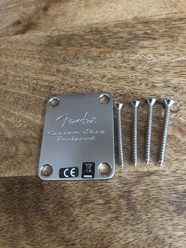 Fender Custom Shop Designed neck plate from Classic Player | Reverb