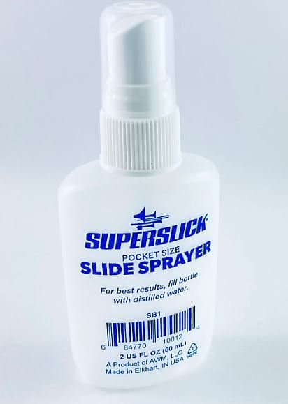 Superslick Trombone Slide Spray Bottle 2 oz. (60 mL) | Reverb