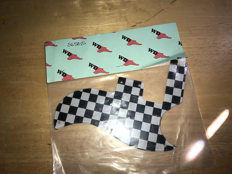 WD Music Gibson sg checkered pickguard | Reverb