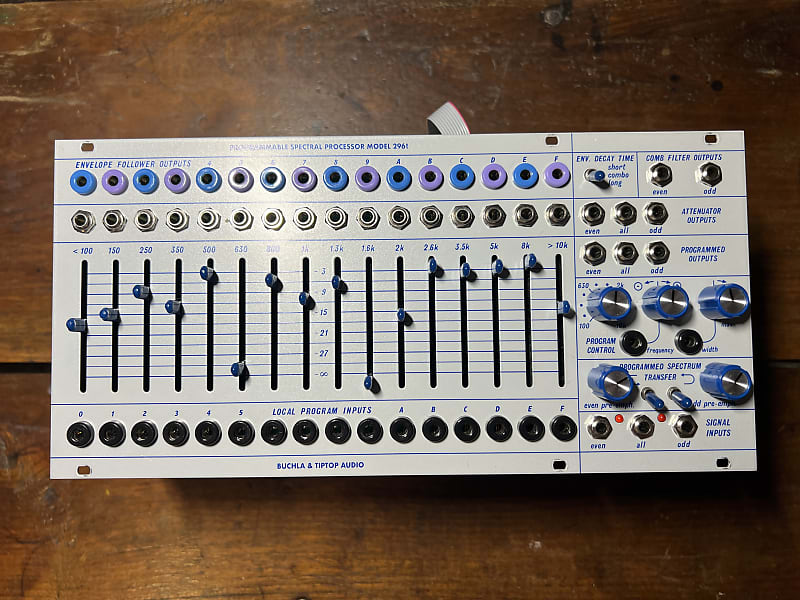 Tiptop Audio Buchla 296t Spectral Processor 2024 - Silver | Reverb