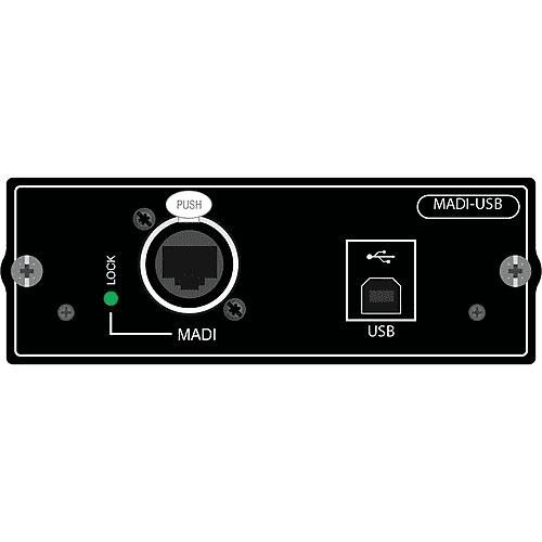 Soundcraft - MADI-USB Combo Option Card for Si Series | Reverb