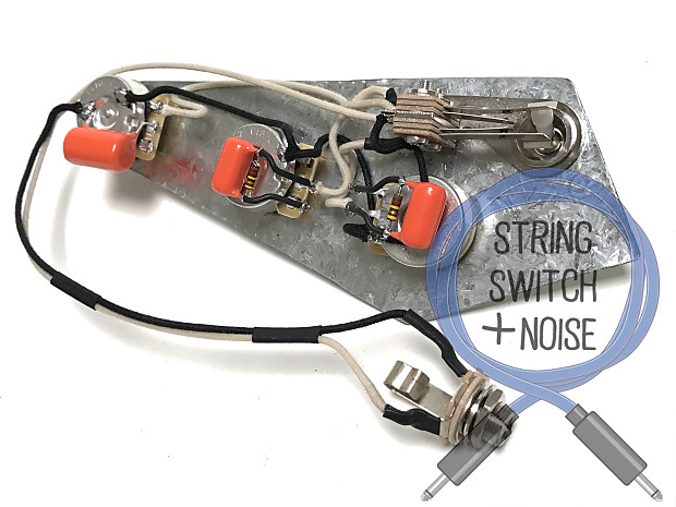 (Gibson) Flying V, Wiring Harness, Treble Bleed, No Load | Reverb