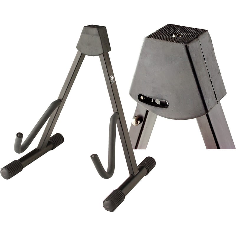 Stagg Foldable A-frame Stand for Electric & Bass Guitars | Reverb