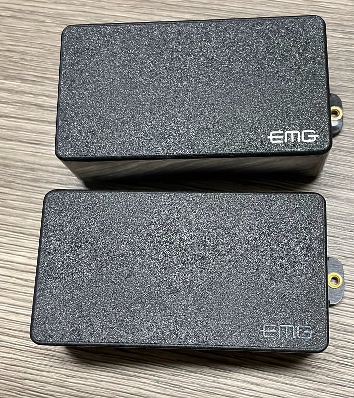 EMG 81 & EMG 60 Humbucker Pickup set, wires included | Reverb