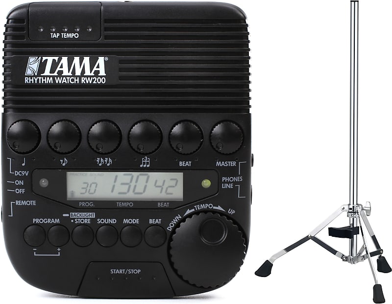Tama RW200 Rhythm Watch Drummer's Metronome Bundle with Tama | Reverb