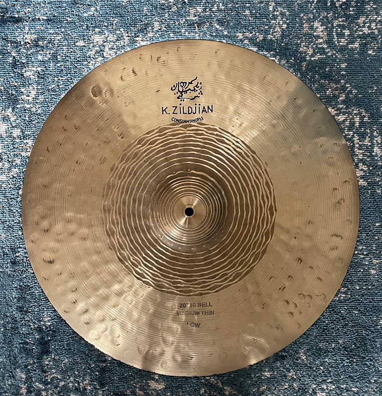 18yo 20” Zildjian K Constantinople Hi Bell medium thin low | Reverb UK