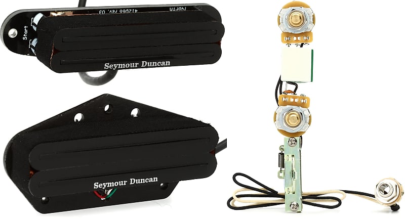 Seymour Duncan STHR-1 Hot Rails Tele 2-piece Humbucker Pickup | Reverb