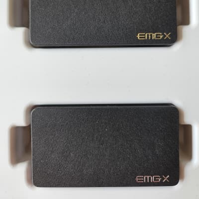 EMG 81X / 85X Humbucker Pickup set - Black | Reverb