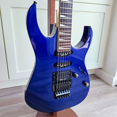 RARE! 1989 Ibanez RG760 in Jewel Blue, MIJ, Original EDGE | Reverb