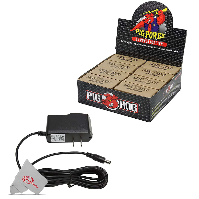Pig Hog PP9V Pig Power 9V DC 1000ma Power Supply - 8 Units in | Reverb