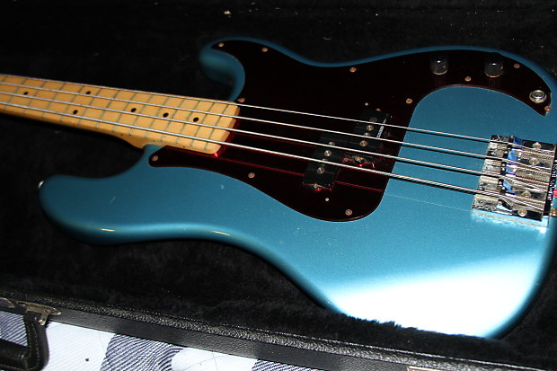 Fender Precision Bass Steve Harris Original 1999 Lake Placid | Reverb