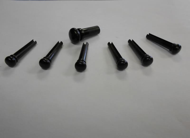 SOLID EBONY GUITAR BRIDGE & END PINS FITS Martin 000-18 D-18 | Reverb