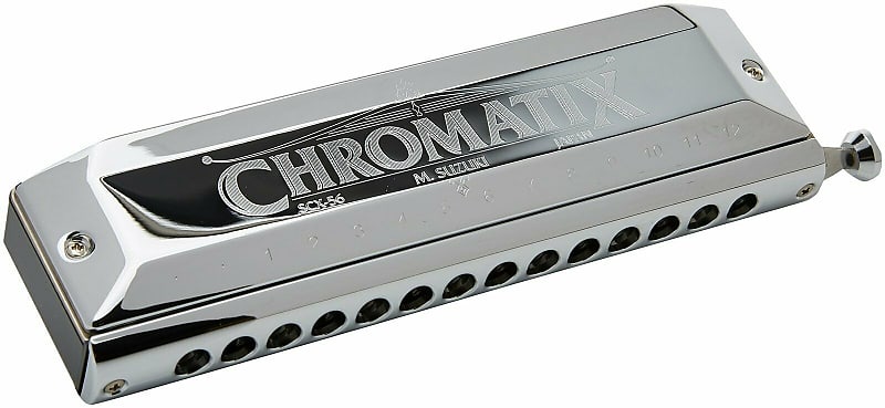 Suzuki SCX-56-C Key of C Deluxe Chromatic Harmonica w/ABS | Reverb