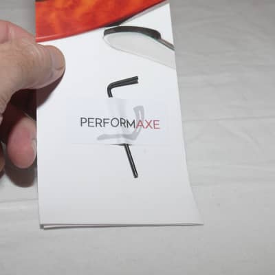 PERFORMAXE Electric Guitar Leg Rest - Brushed Aluminum. New | Reverb