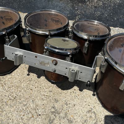 Pearl Quints Championship Marching Drums | Reverb