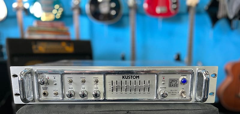 Kustom Groovebass 1200 Bass Amp Head | Reverb